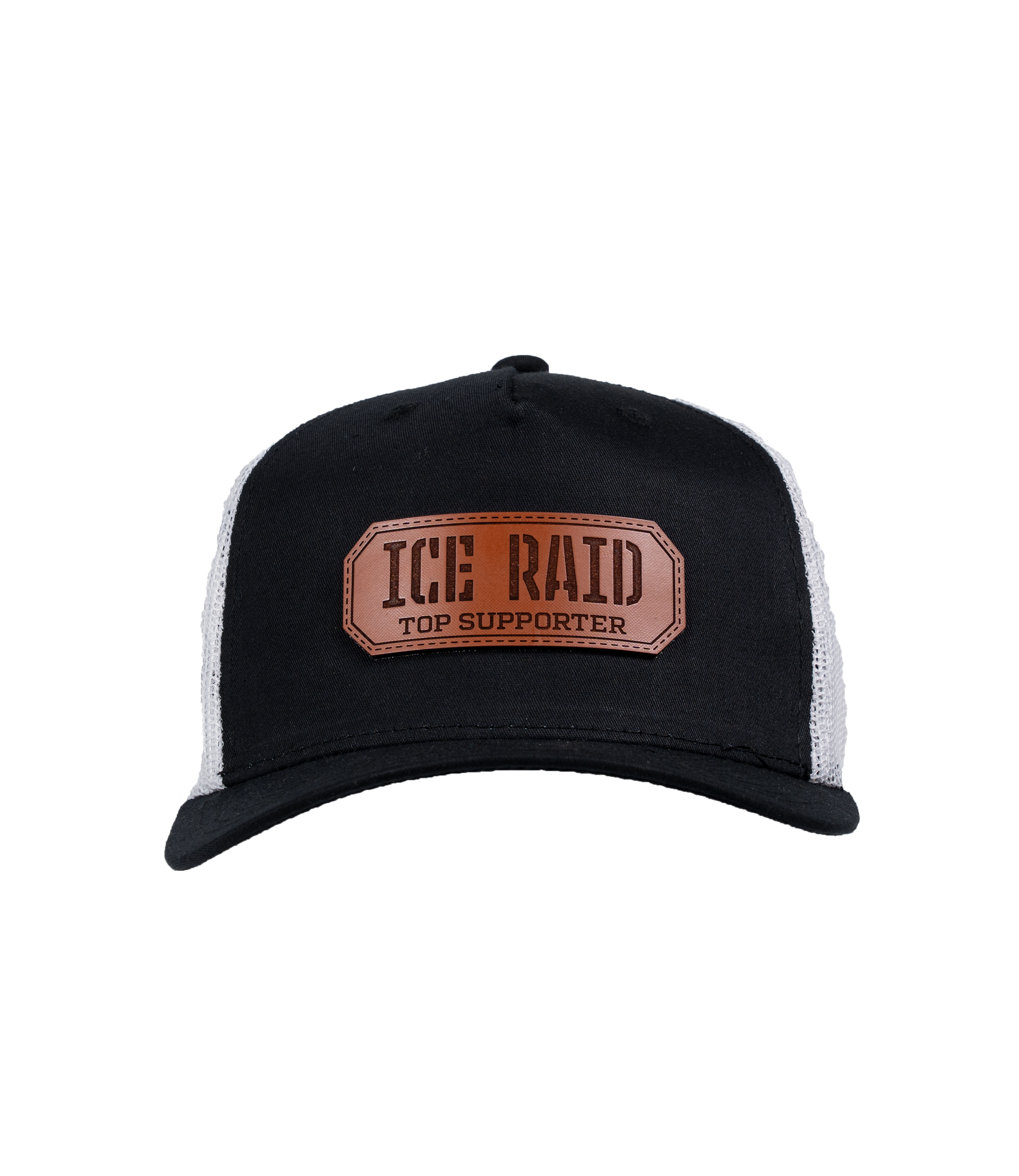 ICE Raid Top Supporter Leather Patch Hat – Crowder Shop